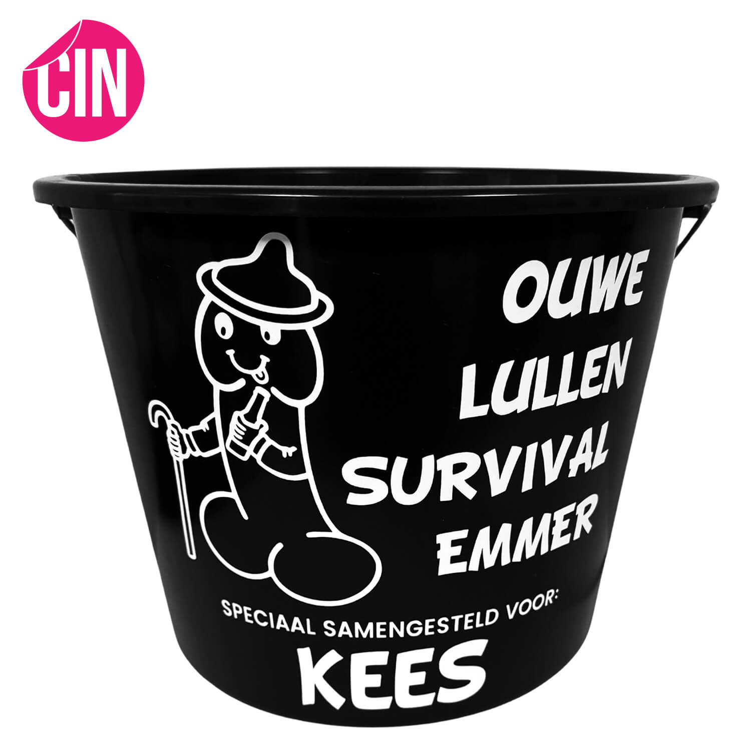 Ouwe Lullen Survival Emmer - Cindysigns